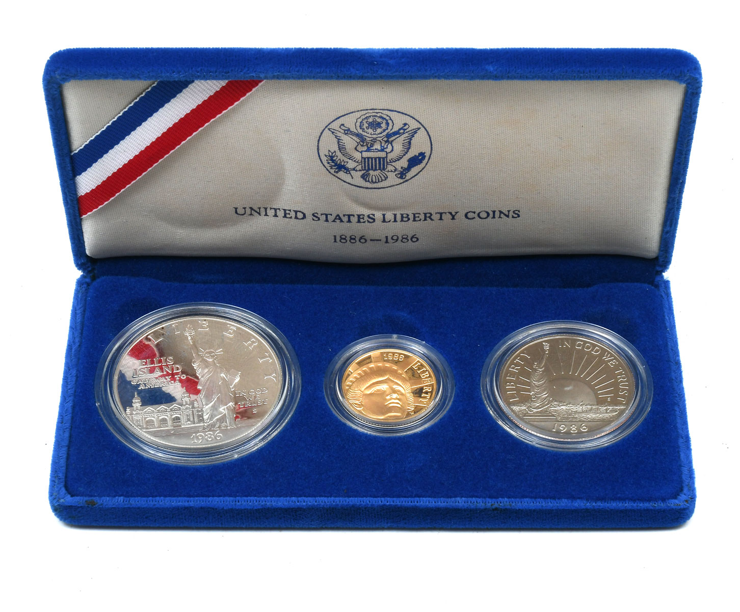Price guide for 1986 UNITED STATES LIBERTY COINS