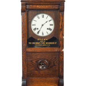 Price guide for A Cincinnati Time Recorder Clock
