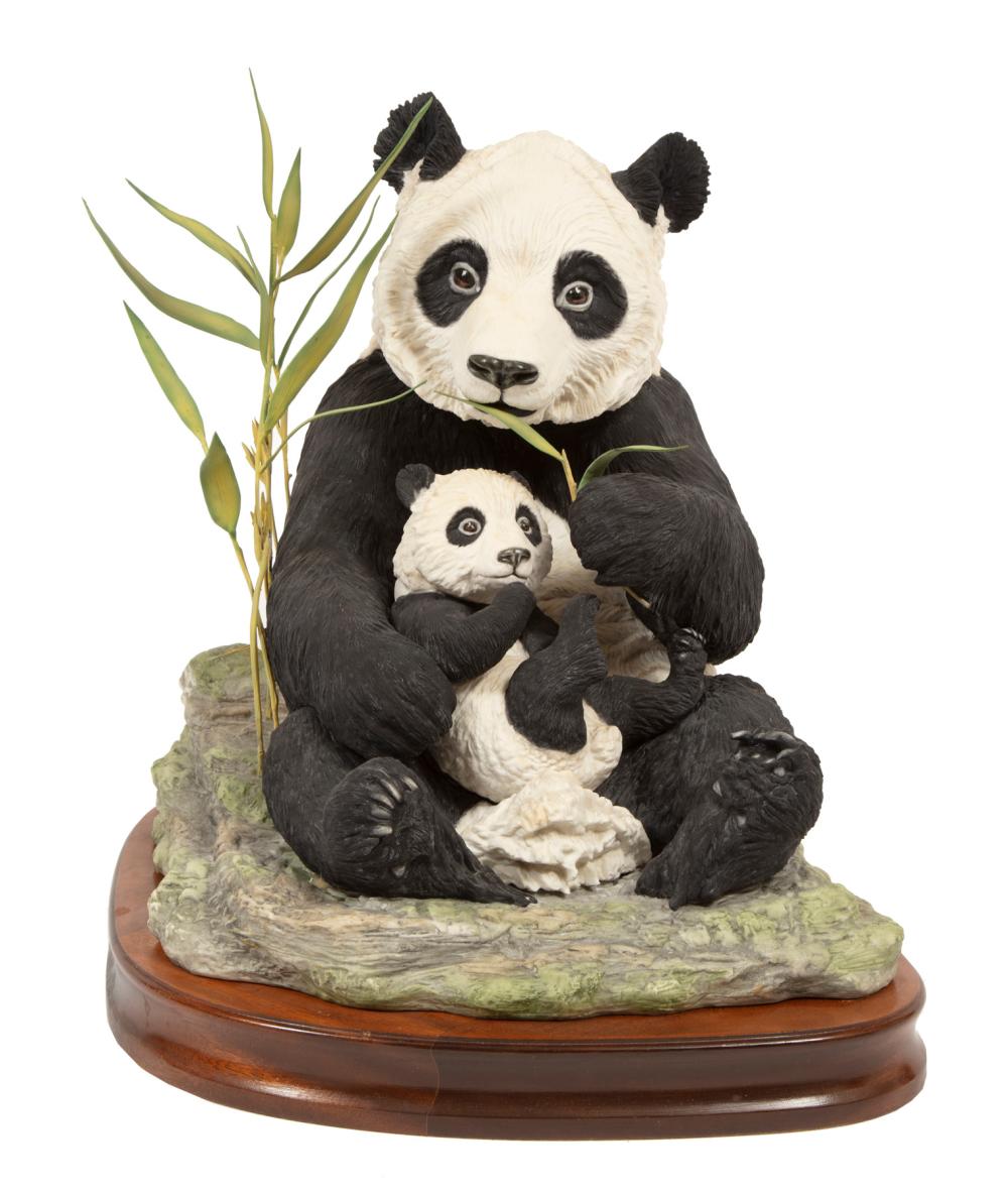 Price guide for BOEHM PORCELAIN FIGURE OF "PANDA