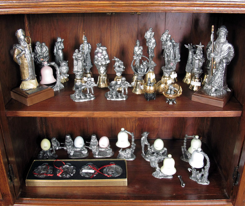 Price guide for COLLECTION OF MICHAEL RICKER PEWTER