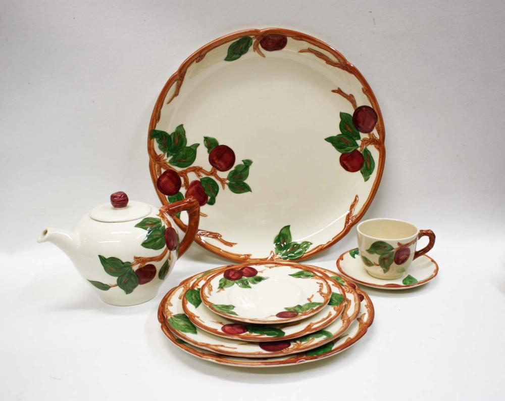 Price guide for FRANCISCAN "APPLE" DINNERWARE