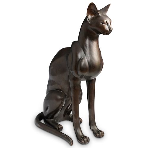 Price guide for LARGE "EDWARDS" BRONZE CAT
