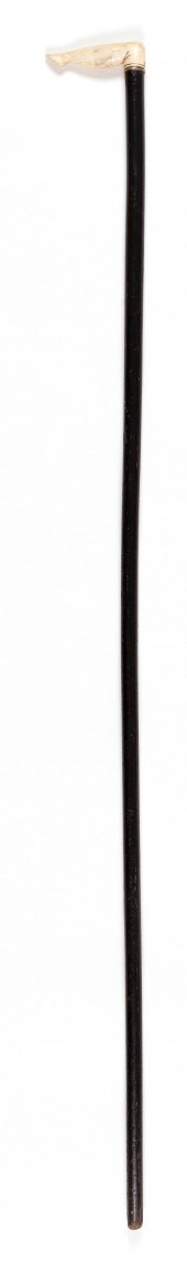 Price guide for "NAUGHTY NELLIE" IVORY-HANDLED CANE