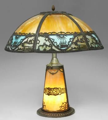 Collectible Slag Glass Lamps - A Guide to Antique Lighting