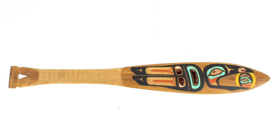 Price guide for TLINGIT PADDLE Tlingit paddle,