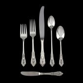 WALLACE ROSE POINT FLATWARE VALUES | Pricing Guides Dictionary & Values